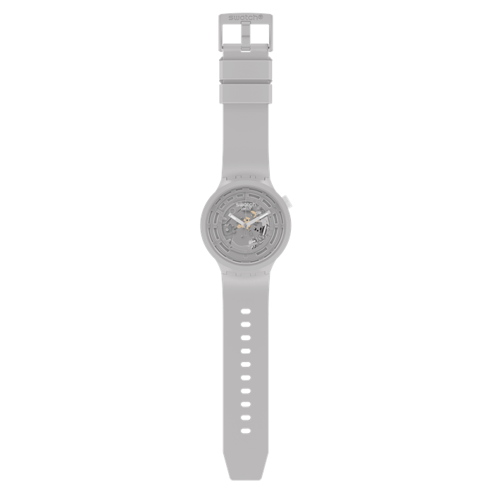 Swatch SB03M100 C-GREY Big Bold Ceramic Kol Saati - Abt Saat