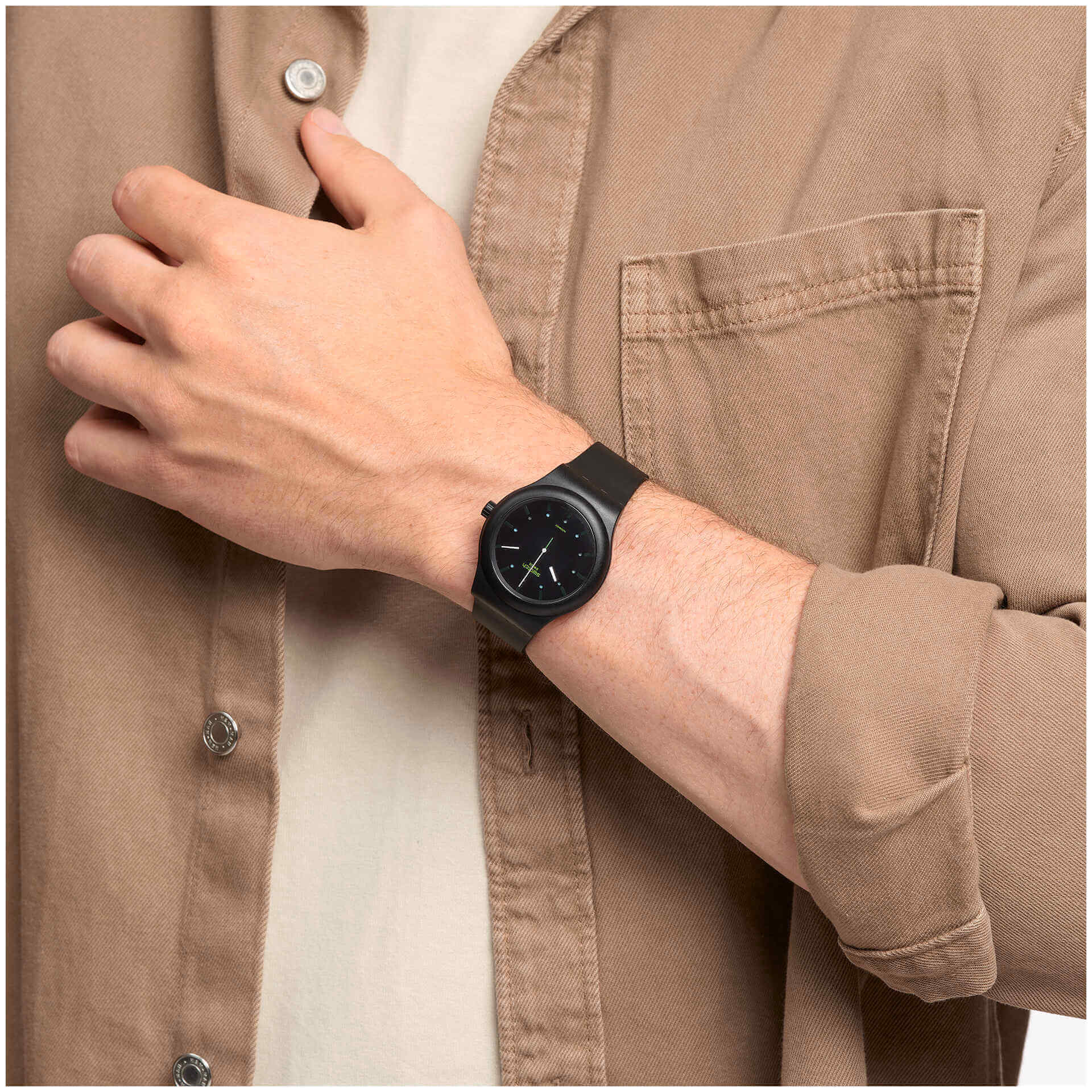 Swatch SO30B400 Am51 Erkek Kol Saati Abt Saat