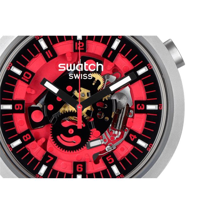 Swatch SB07S110 Red Juicy Erkek Kol Saati Abt Saat