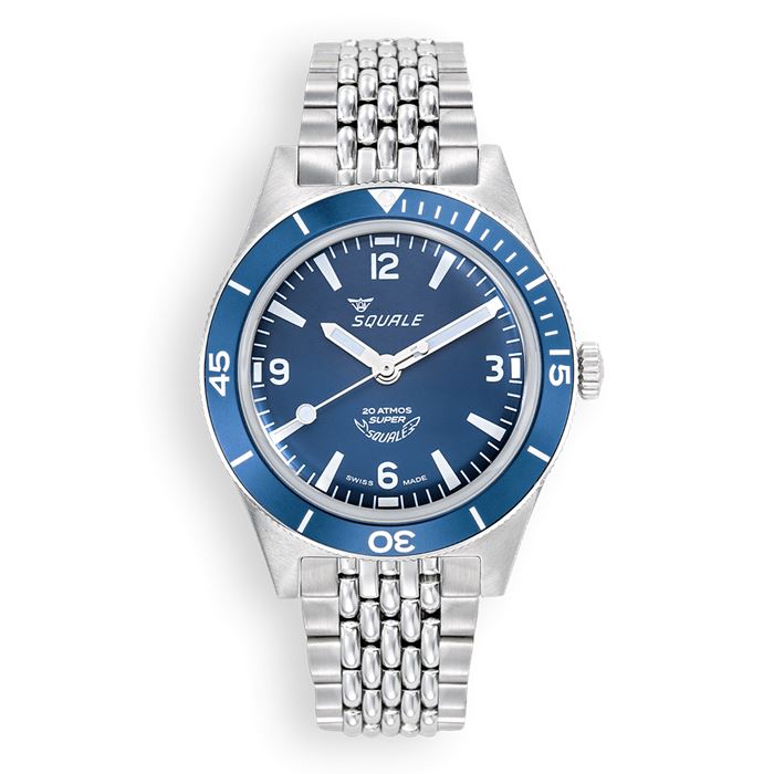 Squale SuperSquale Blue SUPERMBLBL.AC Abt Saat
