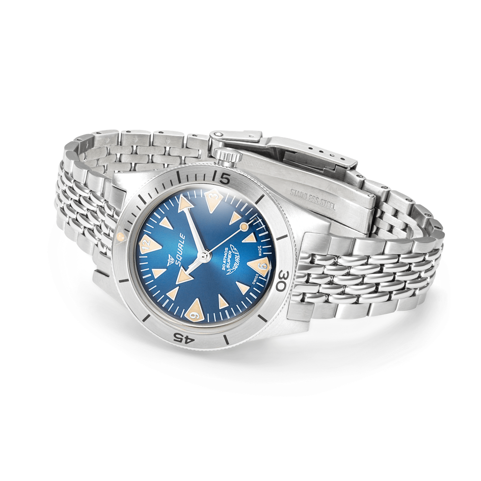 Squale SuperSquale Big Arrows Blue SUPERSSABL.AC Otomatik Erkek Kol ...