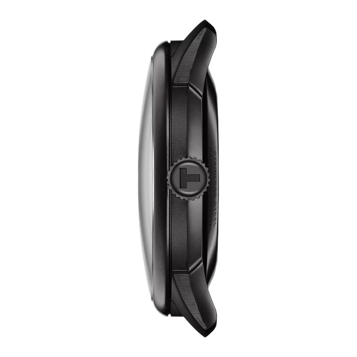 Tissot Chemin Des Tourelles Skeleton 39mm Full Black T1398363644100 ...