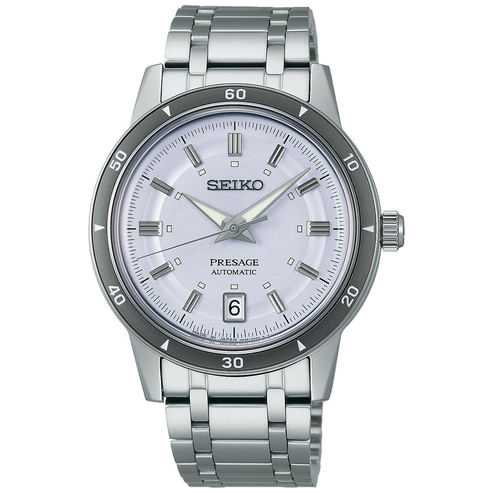 Seiko Presage Style60s Silverly Violet SRPL73J Otomatik Erkek Kol Saati ...