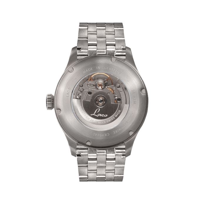 Laco Flieger Karlsruhe Pro Blue 43mm [Safir Kristal Kasa Arkası ...
