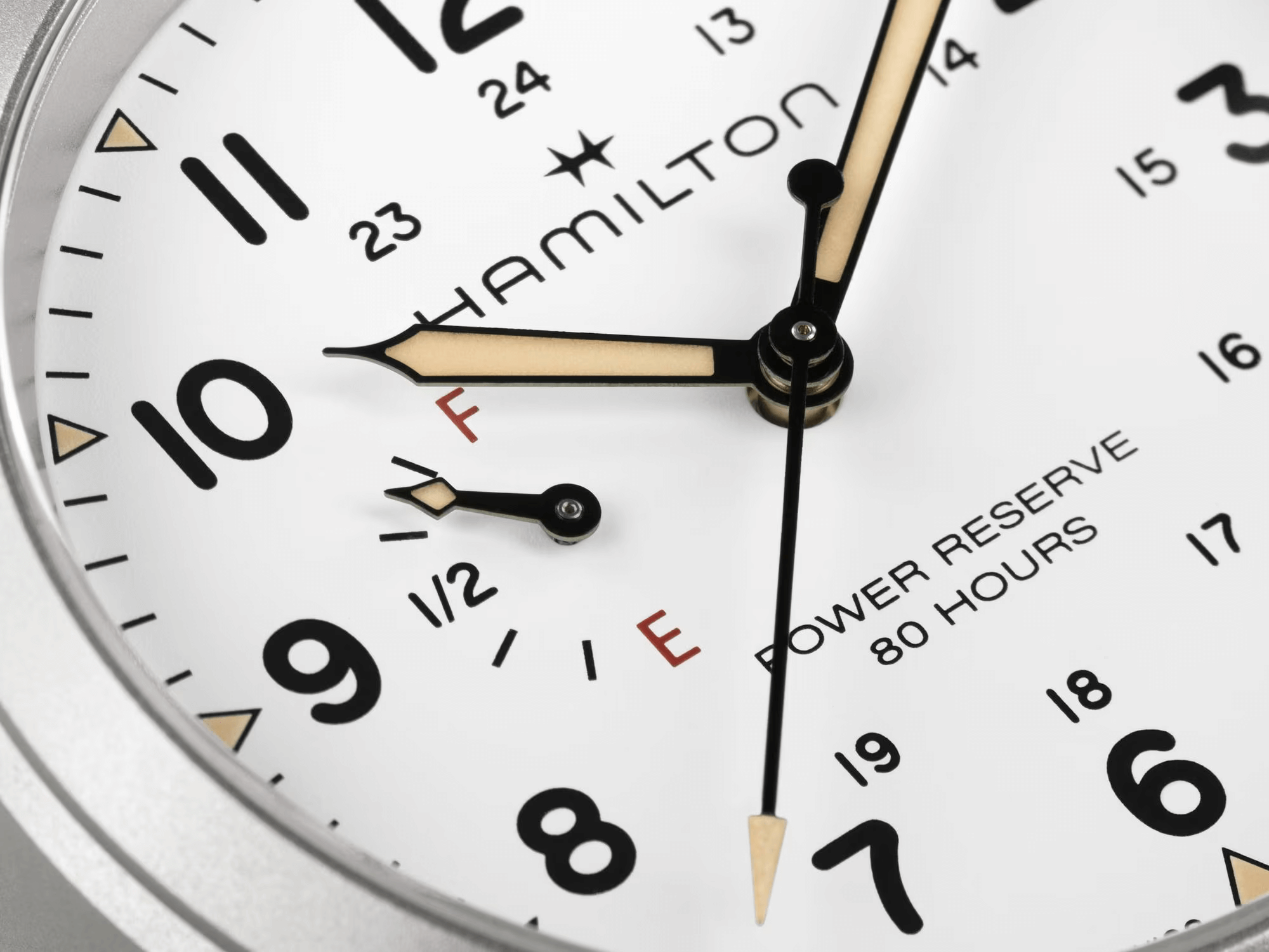Hamilton Khaki Field Power Reserve 40mm H69509910 Erkek Kol Saati Abt Saat